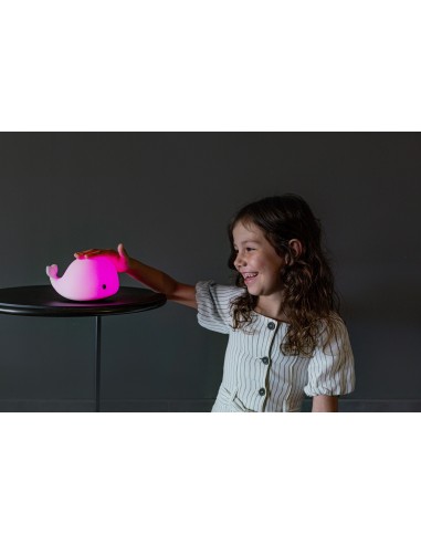 Lámpara de noche táctil Lil, modelo Whale